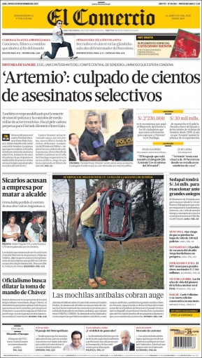 Conozca Las Portadas De Los Diarios Peruanos Para Hoy Jueves 20 De