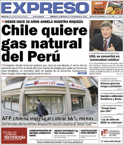Conozca Las Portadas De Los Diarios Peruanos Para Hoy Viernes 21 De