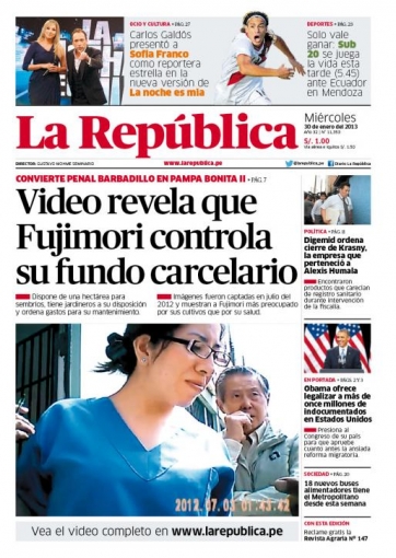 Conozca Las Portadas De Los Diarios Peruanos Para Hoy Miércoles 30 De