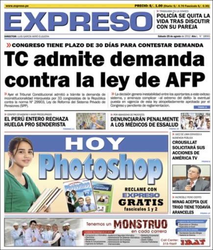 Conozca Las Portadas De Los Diarios Peruanos Para Hoy Sábado 25 De