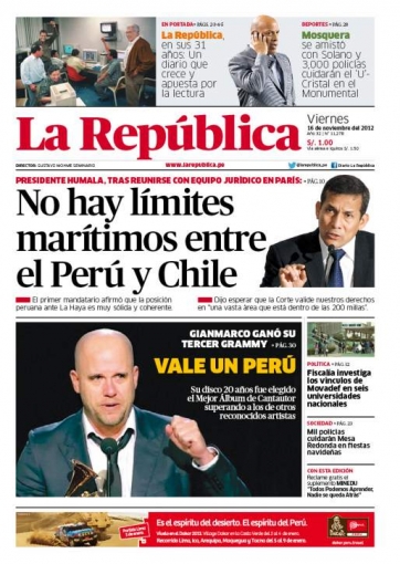 Conozca Las Portadas De Los Diarios Peruanos Para Hoy Viernes 16 De
