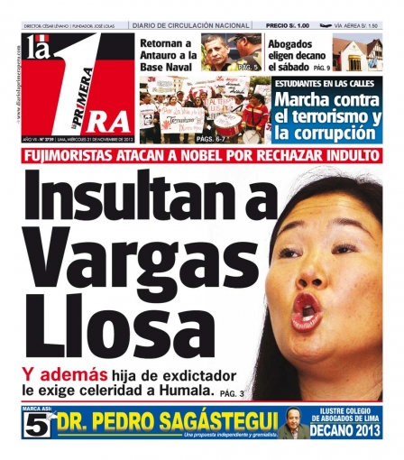 Conozca Las Portadas De Los Diarios Peruanos Para Hoy Miércoles 21 De